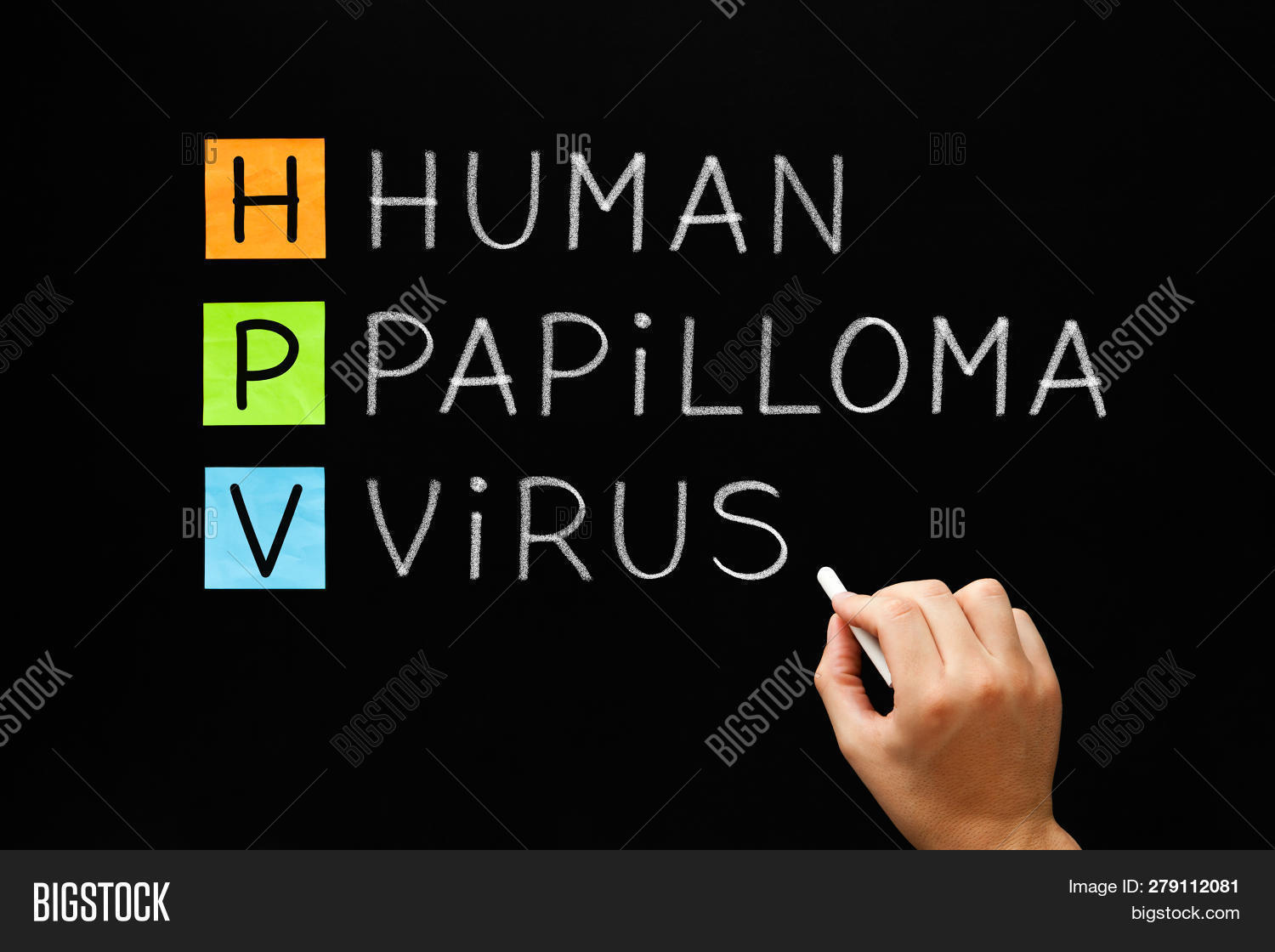 Hand Writing Hpv - Image & Photo (Free Trial) | Bigstock