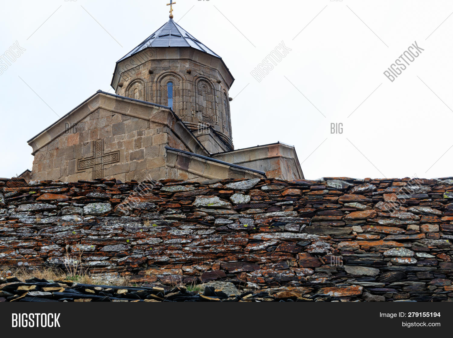 Gergeti Trinity Church Image & Photo (Free Trial) | Bigstock