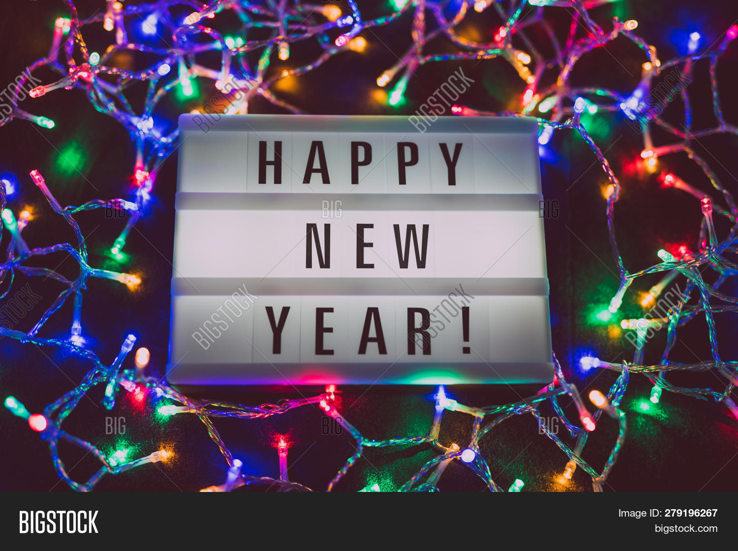 Lightbox Happy New Image & Photo (Free Trial) | Bigstock