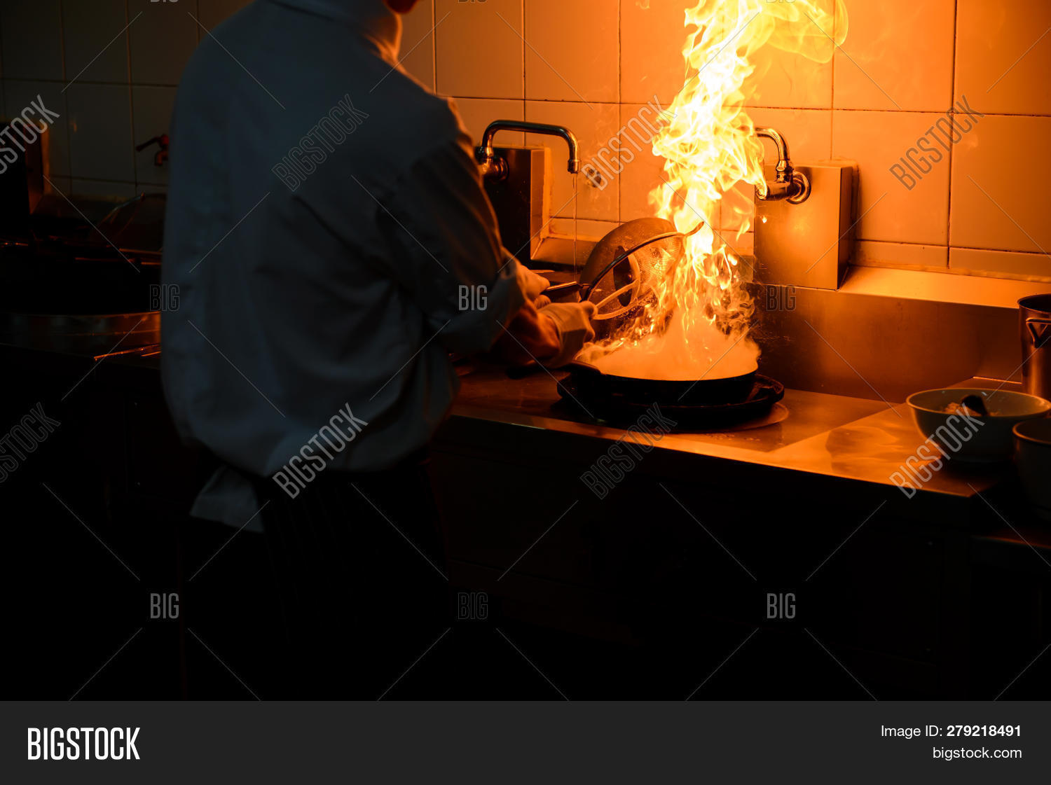 Chef Cooking Doing Image & Photo (Free Trial) | Bigstock