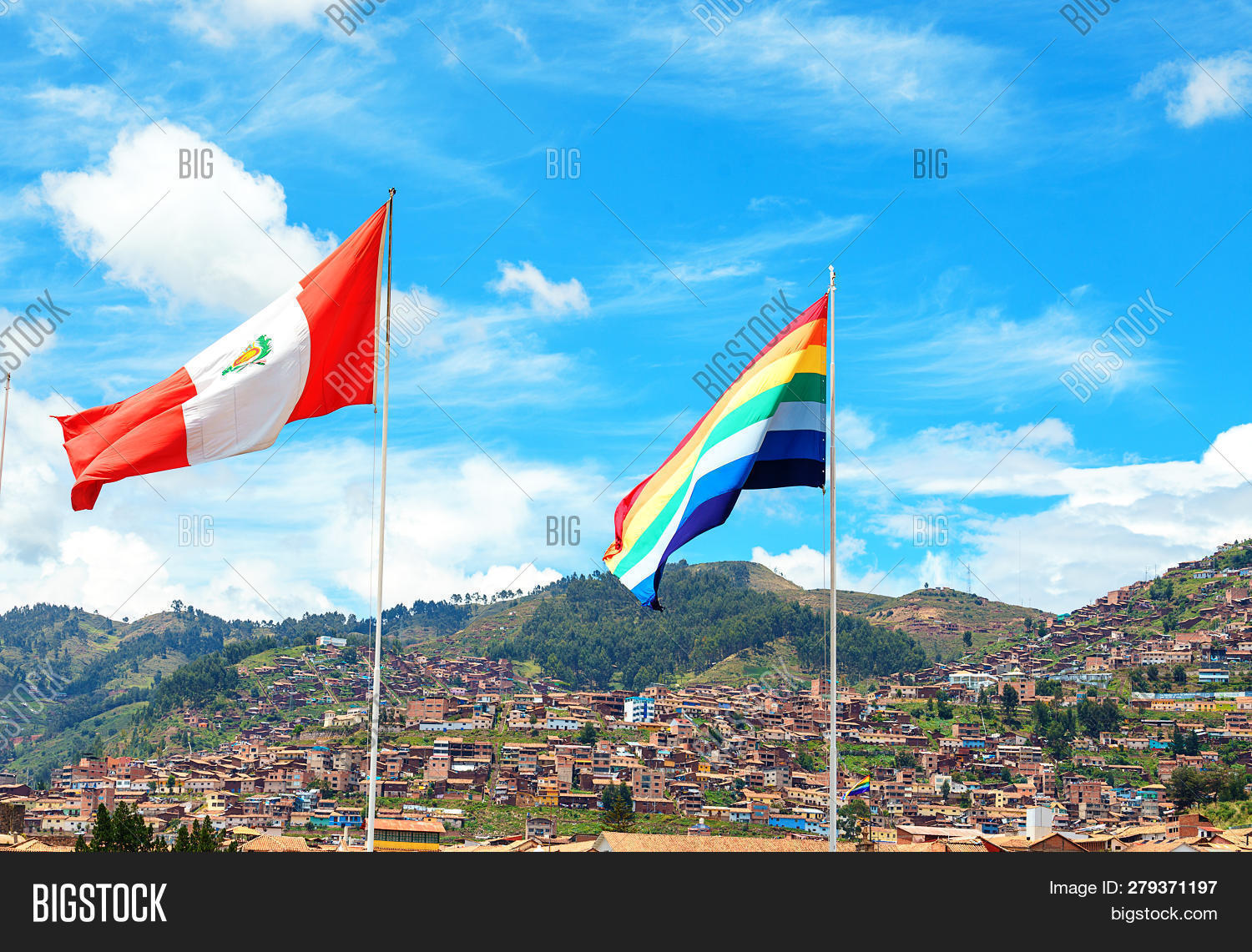 Cusco Flag