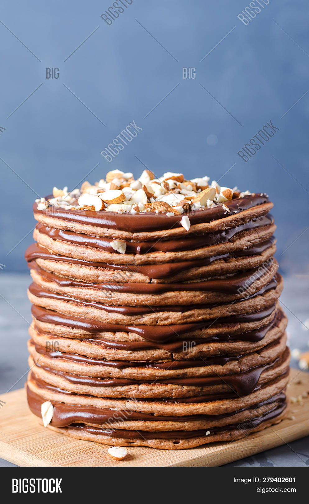 Pancake Cake. Stack Image & Photo (Free Trial) | Bigstock