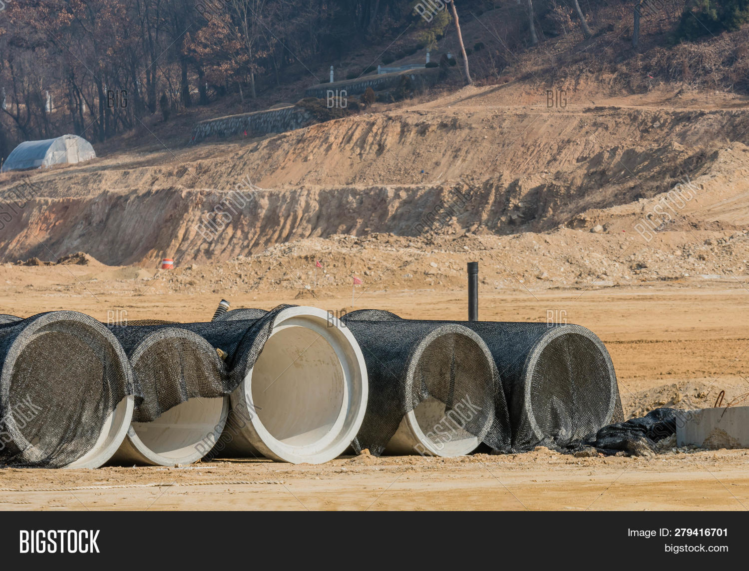 Large Round Concrete Image & Photo (Free Trial) | Bigstock