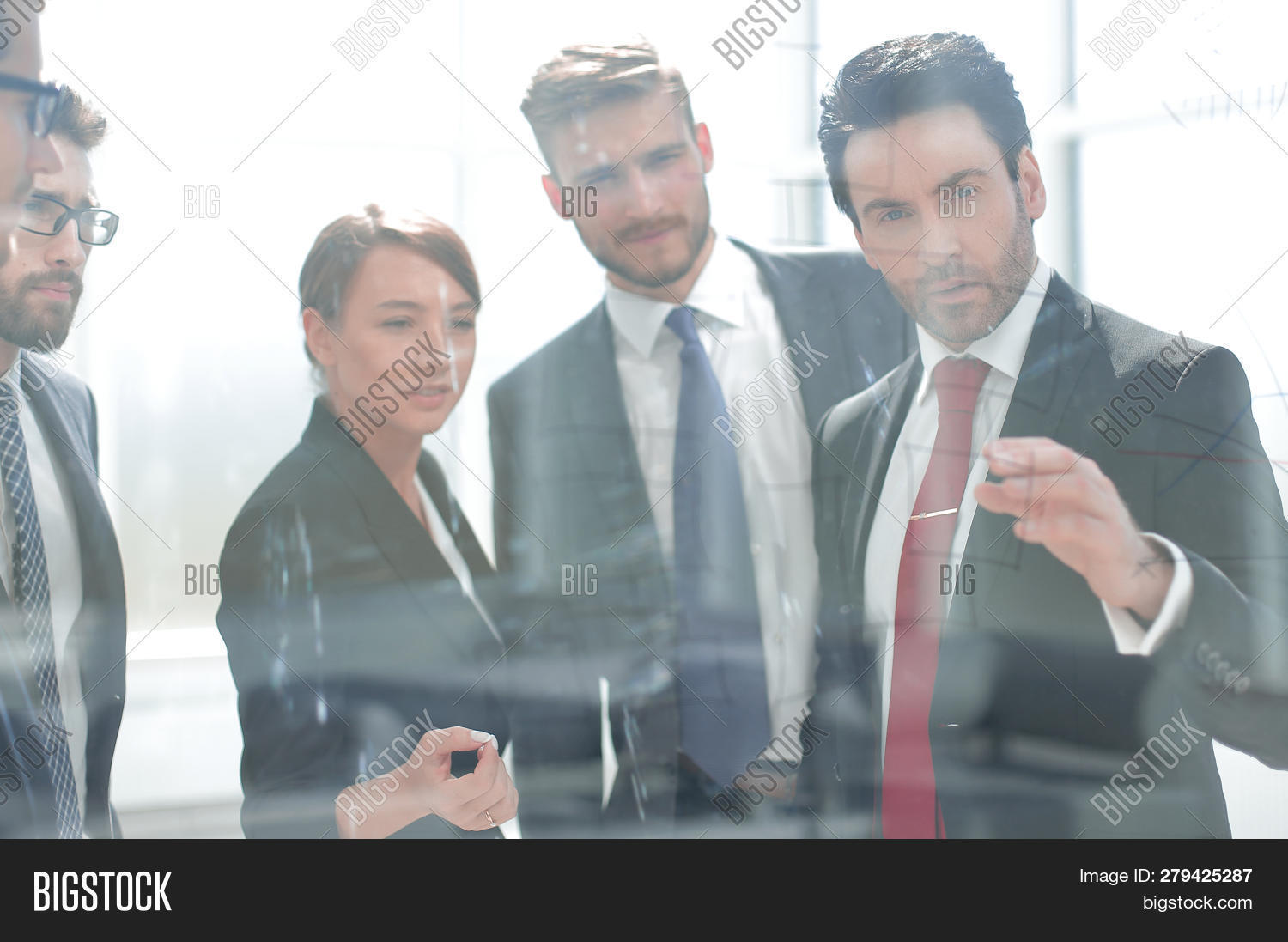 Businessman Explaining Image & Photo (Free Trial) | Bigstock
