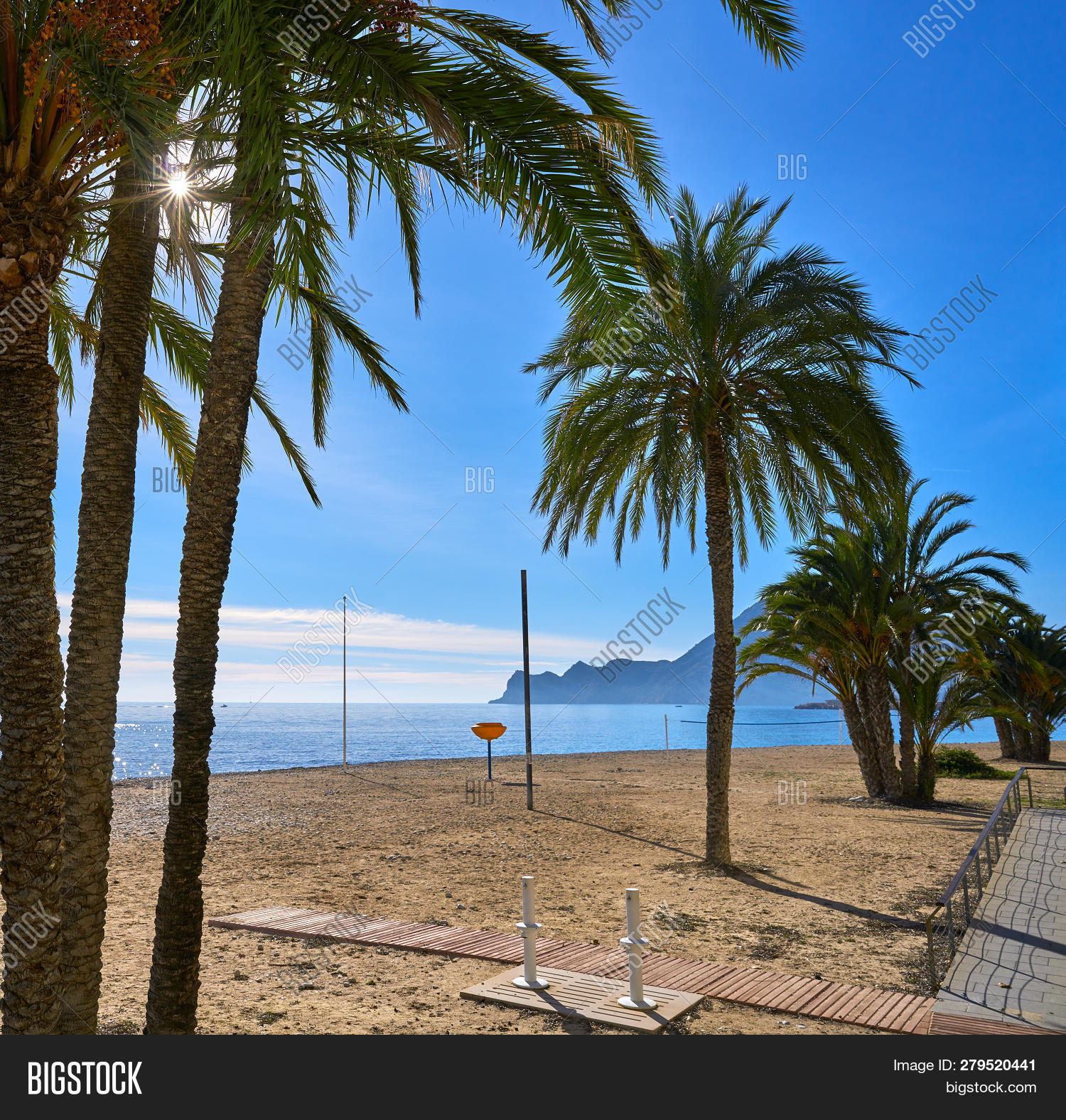 Altea Beach Playa La Image & Photo (Free Trial) | Bigstock