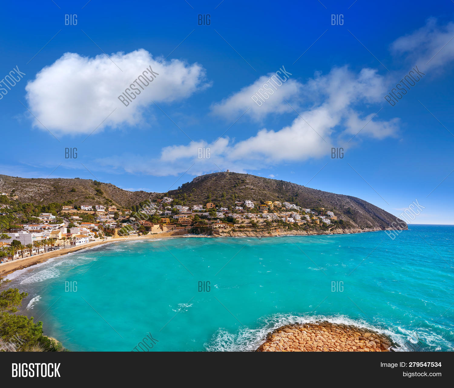 El Portet Beach Image & Photo (Free Trial) | Bigstock