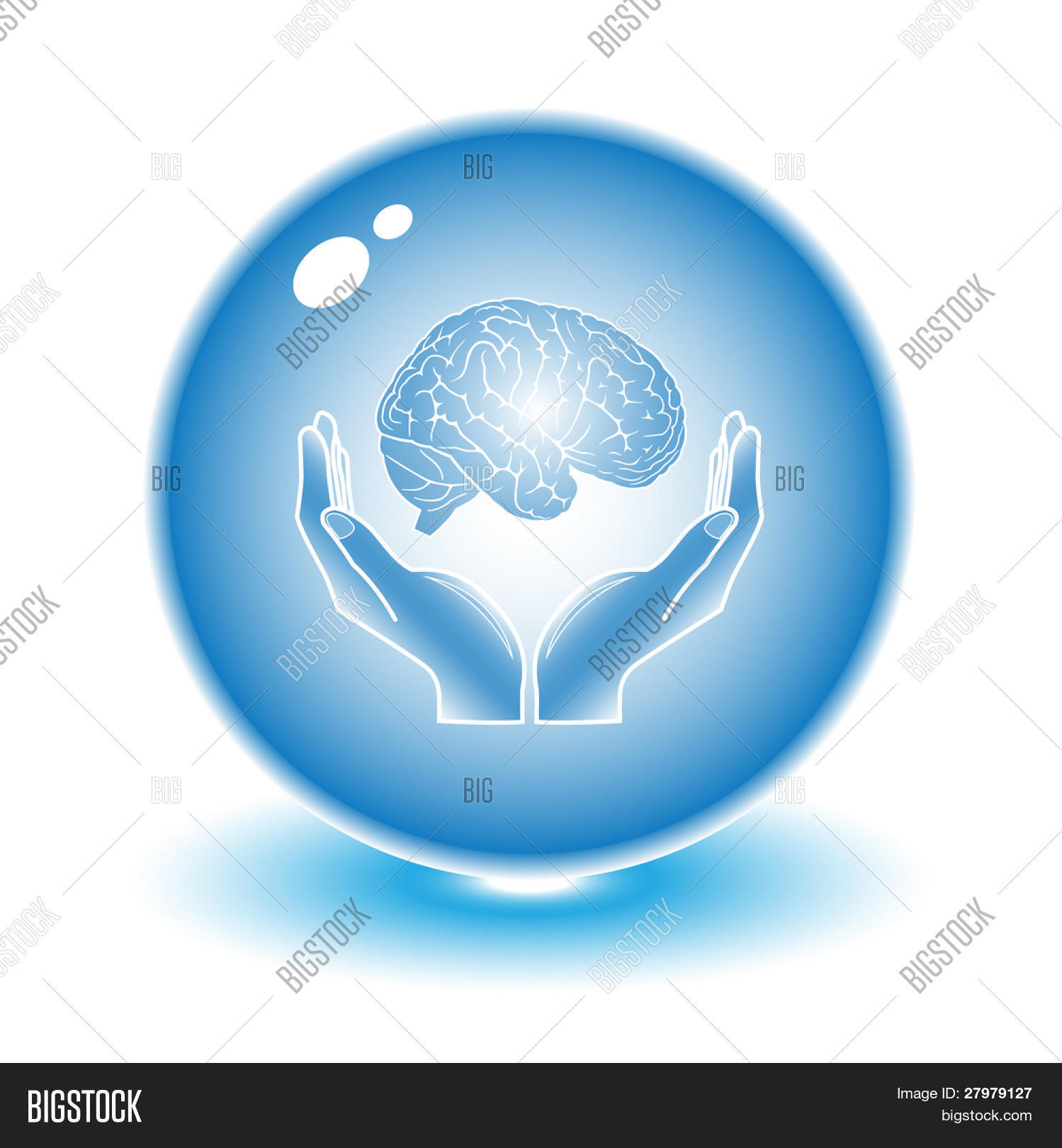 Protection Brain. Vector & Photo (Free Trial) | Bigstock