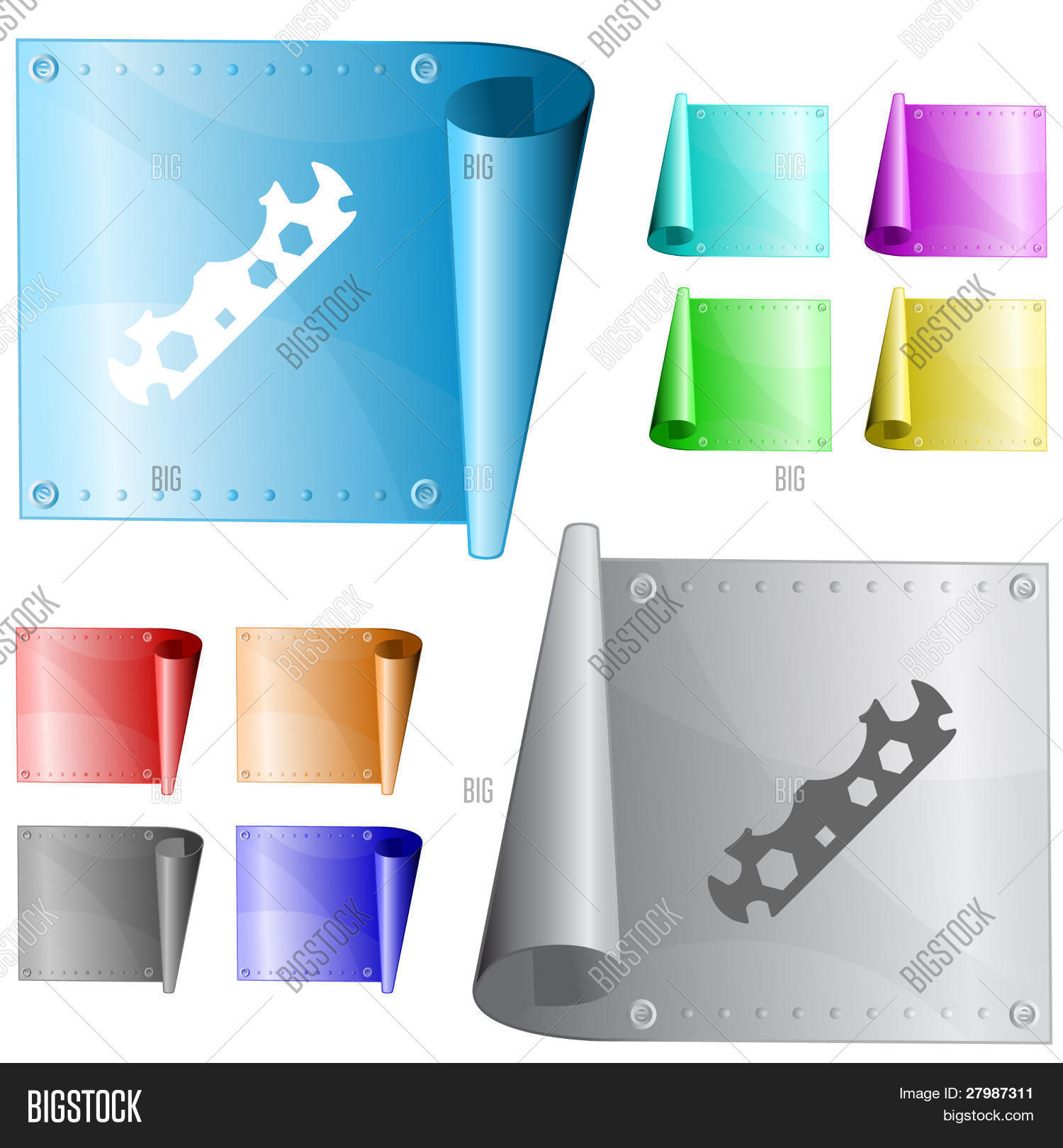 Cycle Spanner. Vector Vector & Photo (Free Trial) | Bigstock