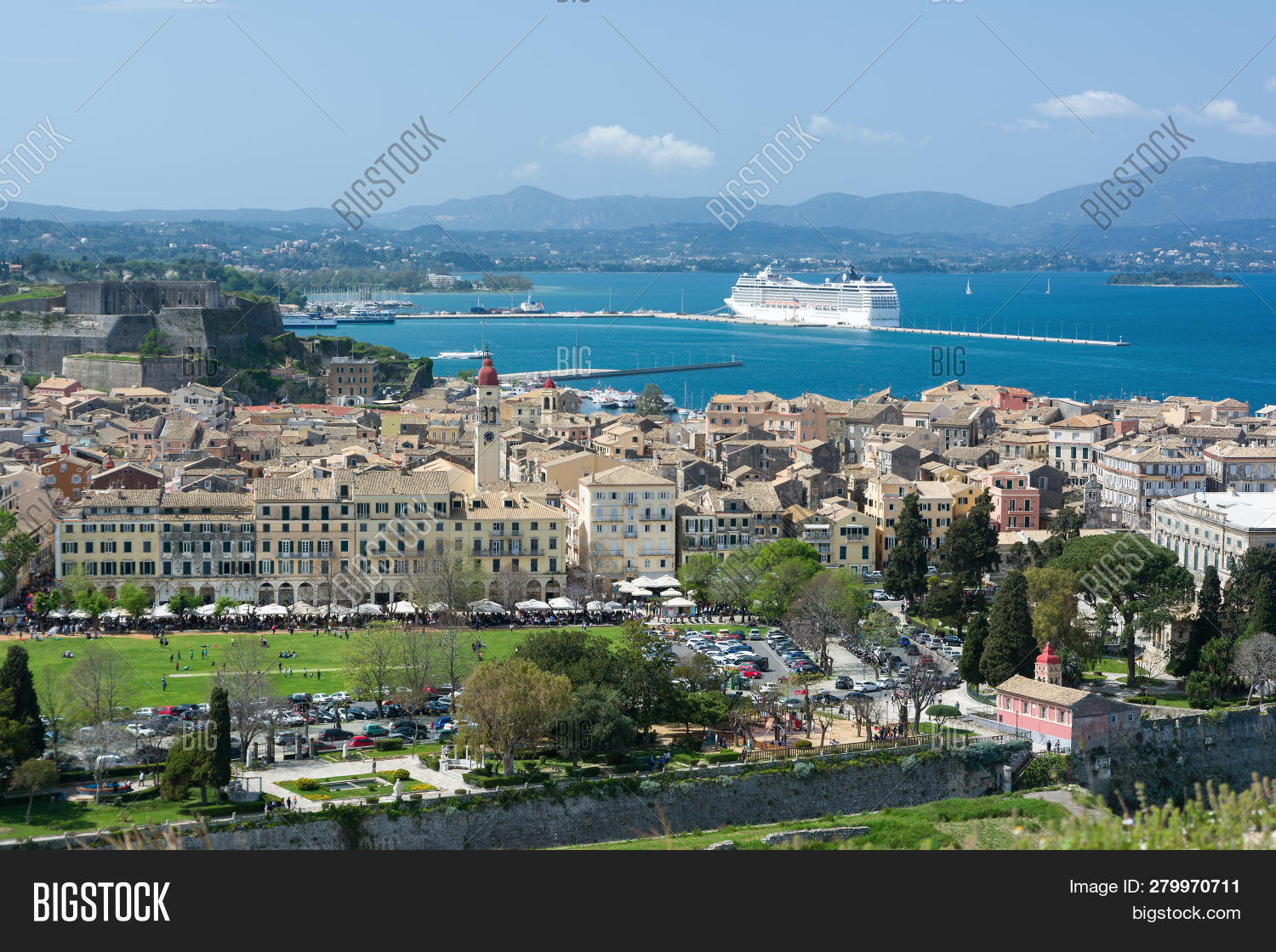 Old Corfu Town Image & Photo (Free Trial) | Bigstock
