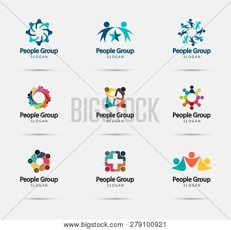 Group People Logo Vector & Photo (Free Trial) | Bigstock