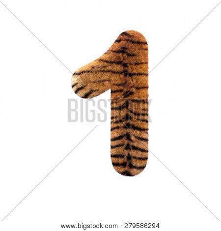 Tiger Number 1 - 3d Image & Photo (Free Trial) | Bigstock