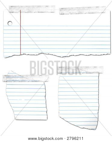 Ripped Taped Looseleaf Image & Photo (Free Trial) | Bigstock