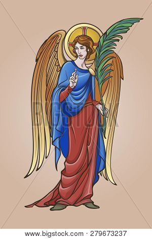 Angel Figure Blessing Vector & Photo (Free Trial) | Bigstock