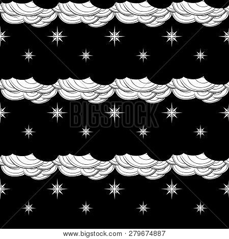 Gothic Stars Clouds. Vector & Photo (Free Trial) | Bigstock