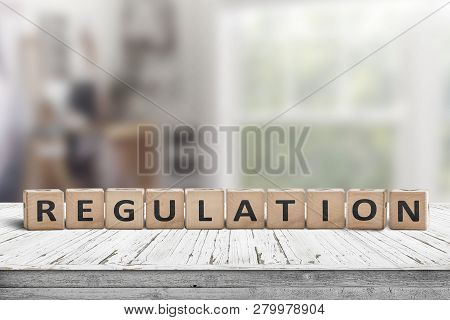 Regulation Sign On Image & Photo (Free Trial) | Bigstock