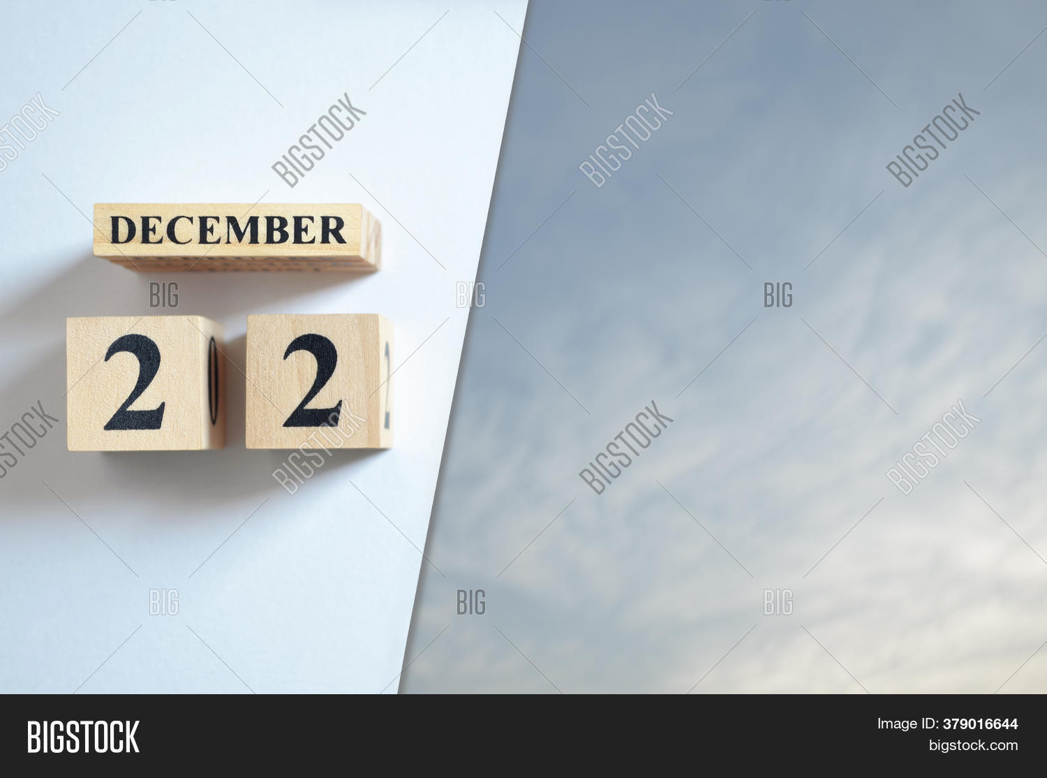 December 22, Blue Sky Image & Photo (Free Trial) | Bigstock