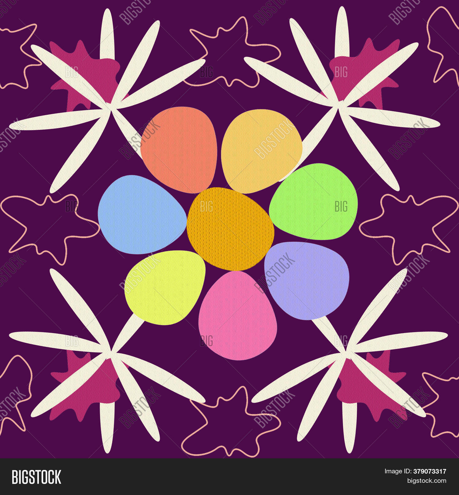 Seven Petals Flower Image & Photo (Free Trial) | Bigstock