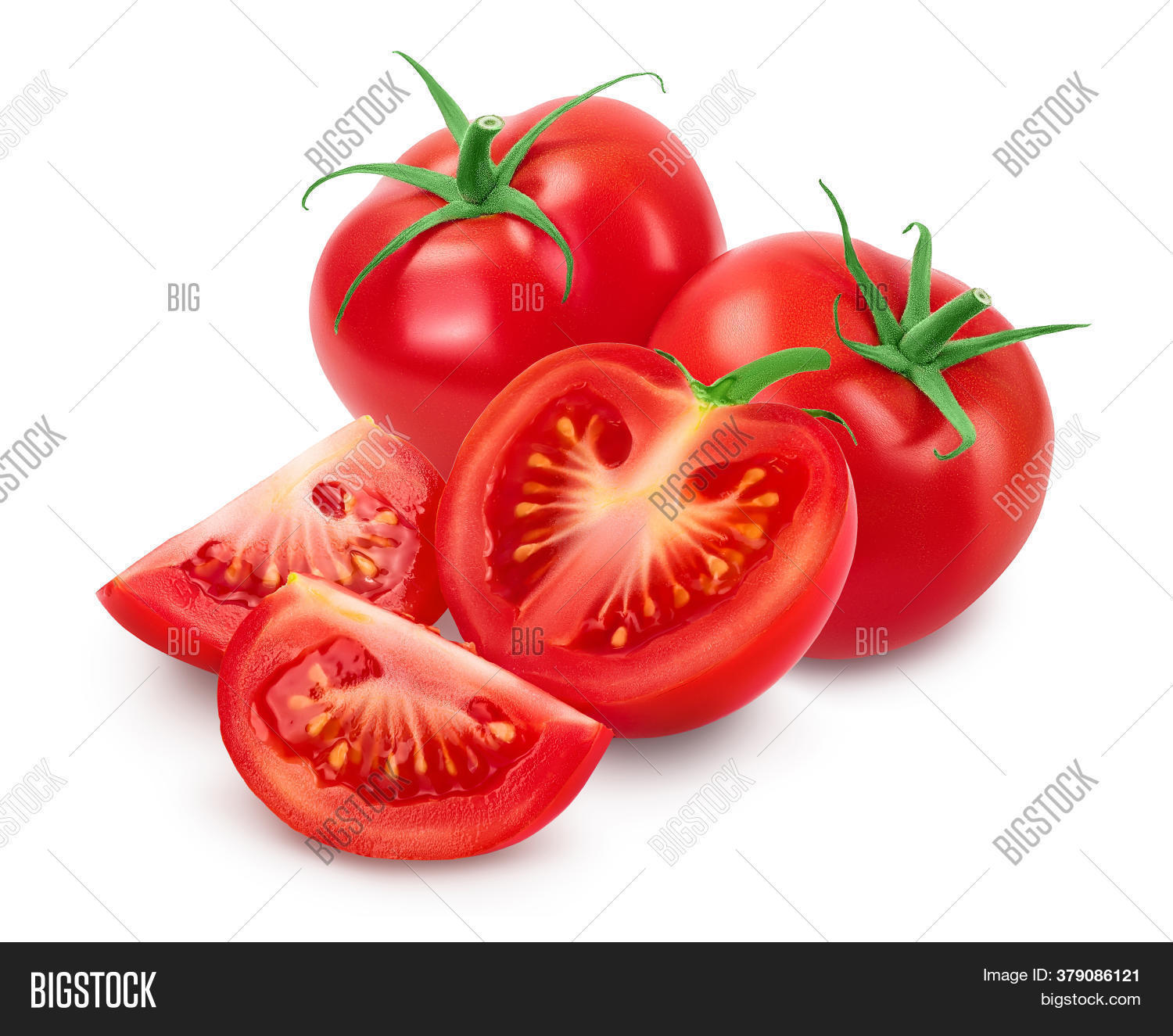 Tomato Half Slices Image & Photo (Free Trial) | Bigstock