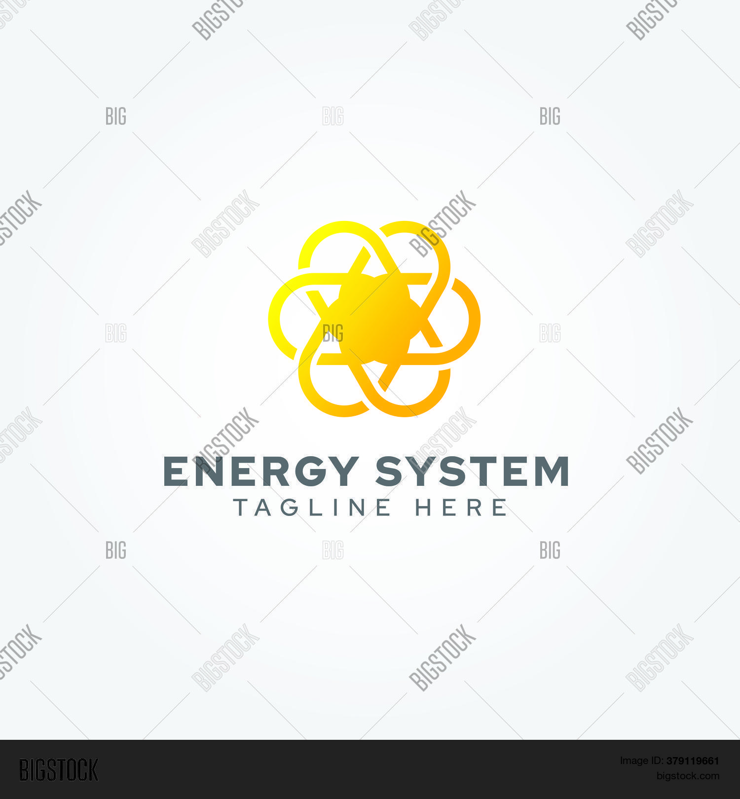 Fusion Energy Logo. Vector & Photo (Free Trial) | Bigstock