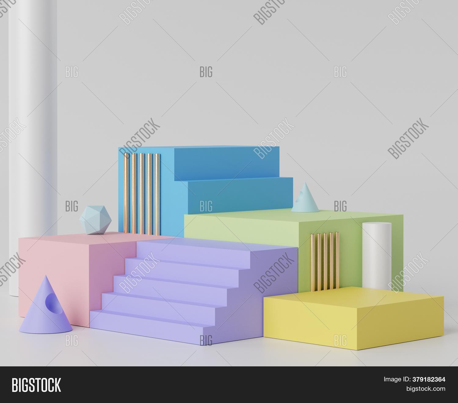 3d Geometric Forms. Image & Photo (Free Trial) | Bigstock