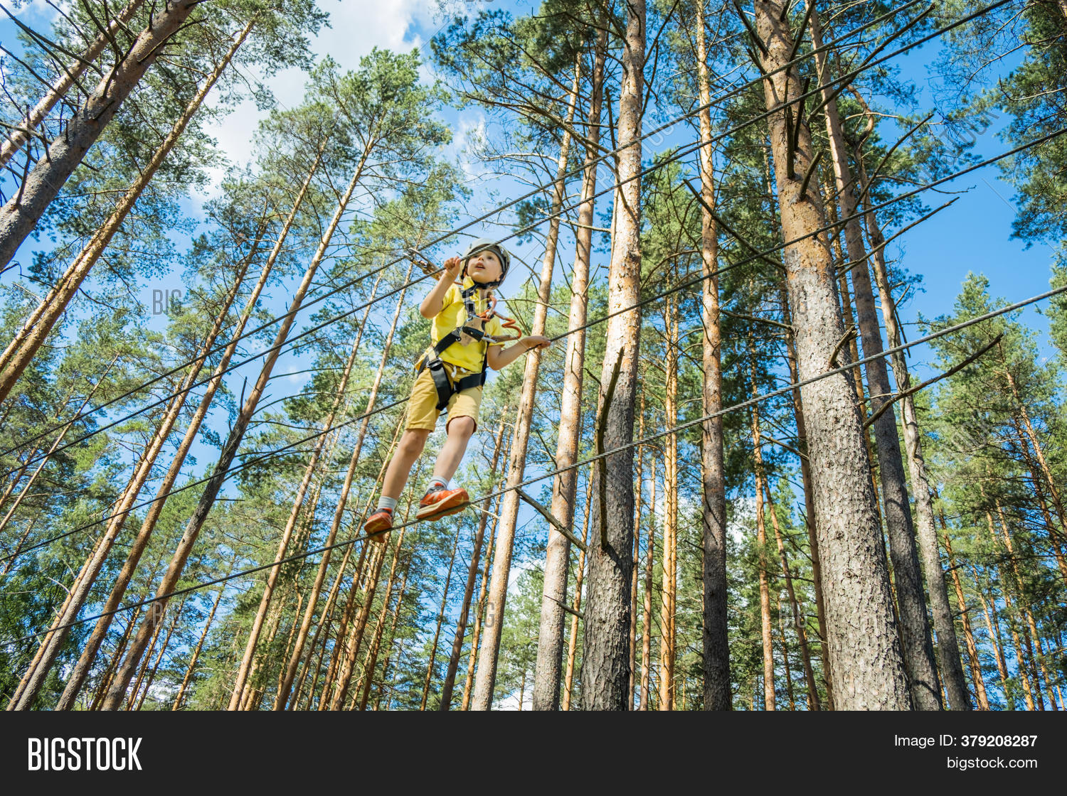 Little Boy Climbing Image & Photo (Free Trial) | Bigstock