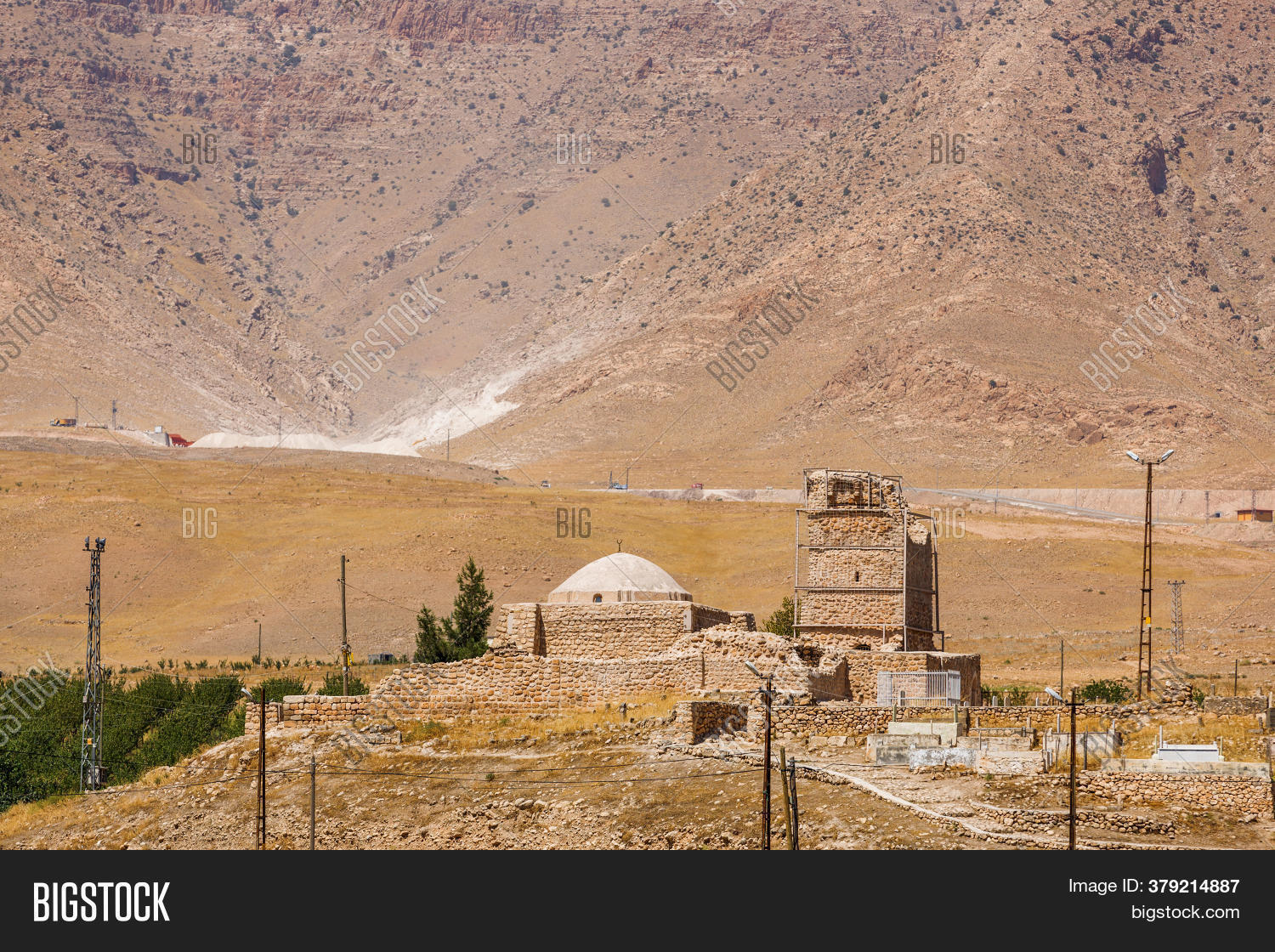Mosque Muslim Cemetery Image & Photo (Free Trial) | Bigstock