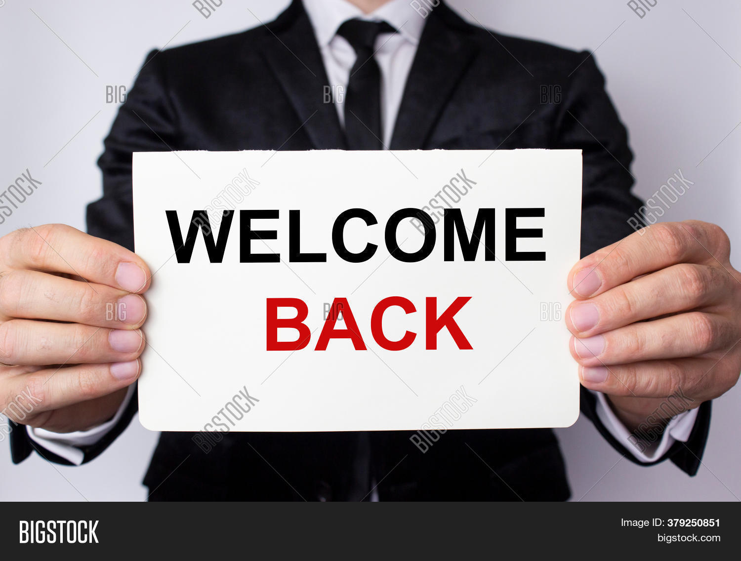 Welcome Back Image & Photo (Free Trial) | Bigstock