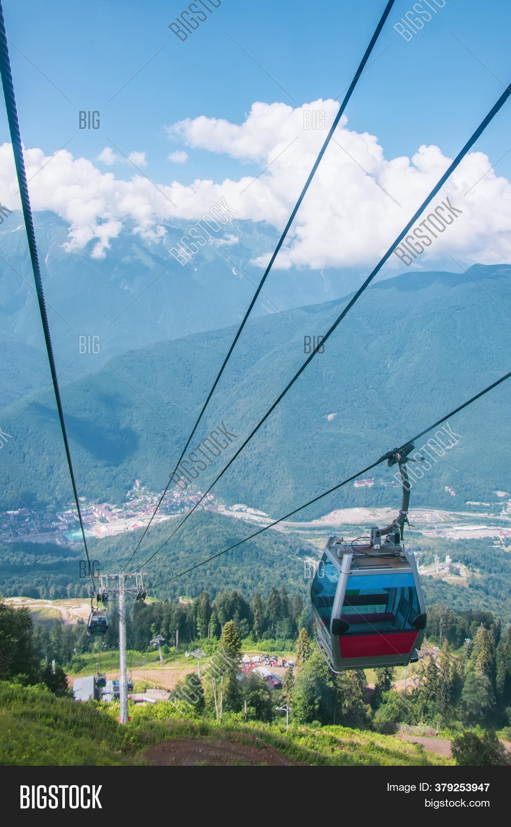 Cabins On Cable Car Image & Photo (Free Trial) | Bigstock