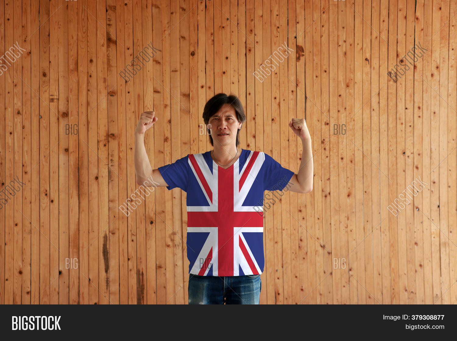 Man Wearing Union Jack Image & Photo (Free Trial) | Bigstock