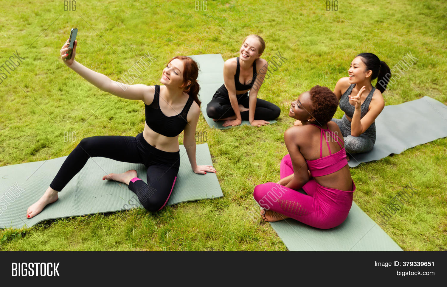 Group Beautiful Sporty Image & Photo (Free Trial) | Bigstock