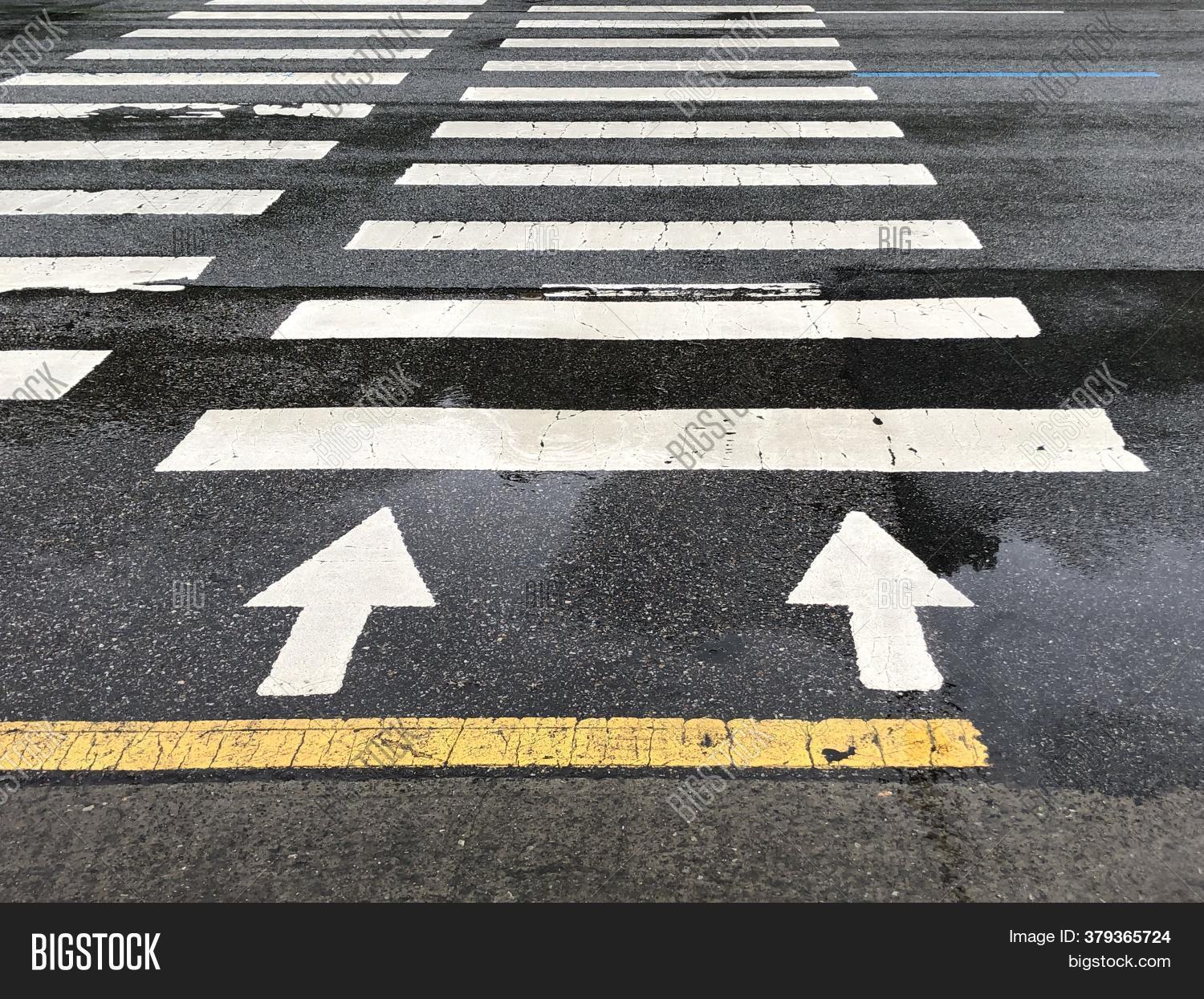 Close Crosswalk On Image & Photo (Free Trial) | Bigstock