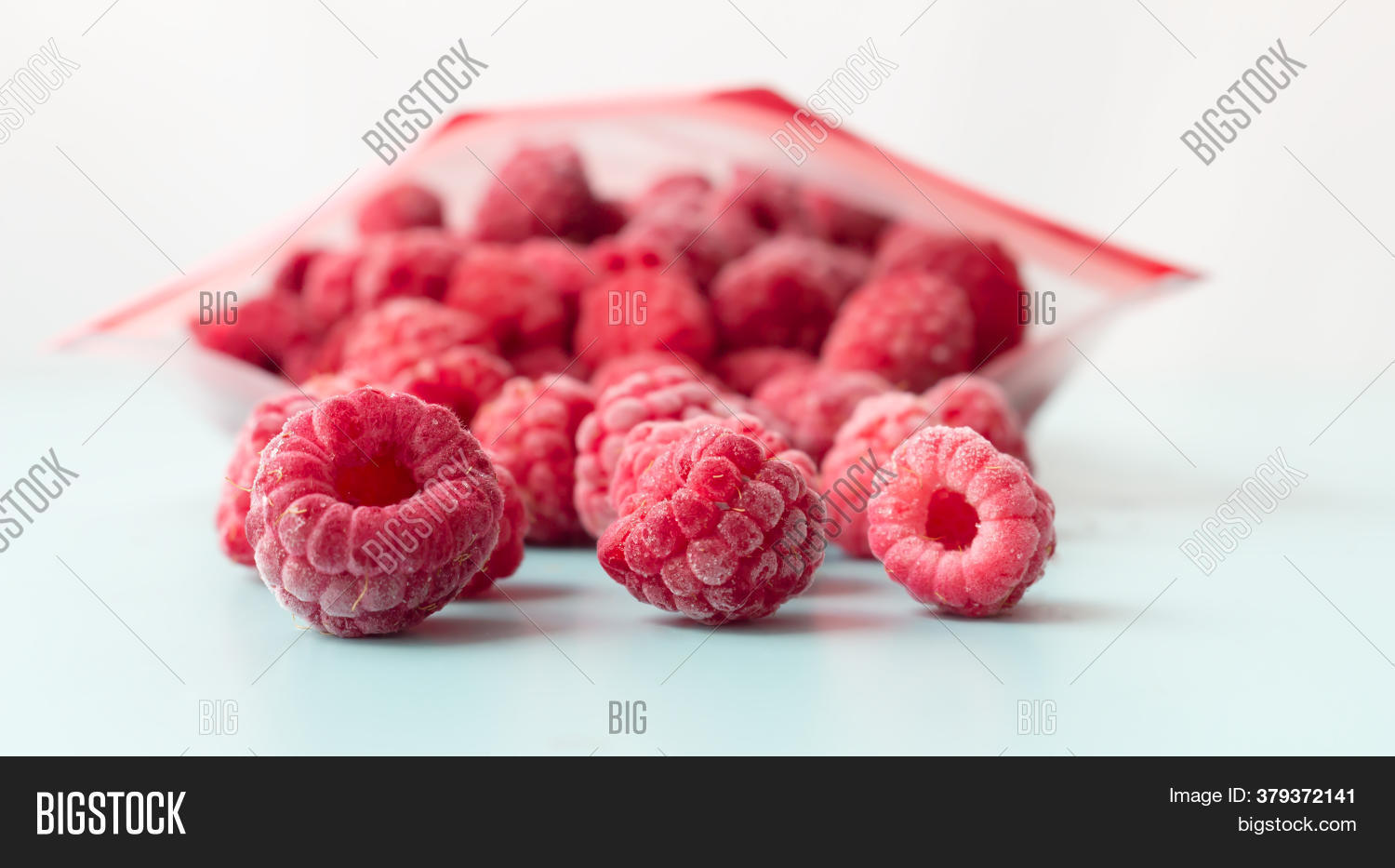 Frozen Raspberries Zip Image & Photo (Free Trial) | Bigstock