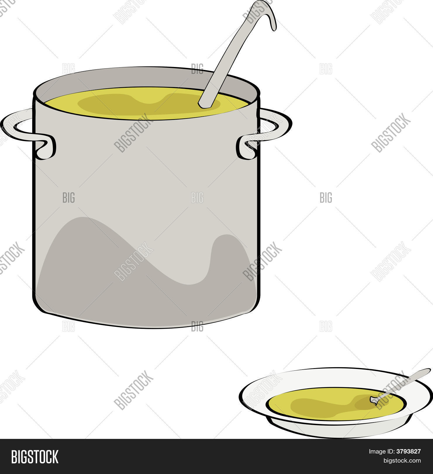 Cartoon Soup Vector & Photo (Free Trial) | Bigstock