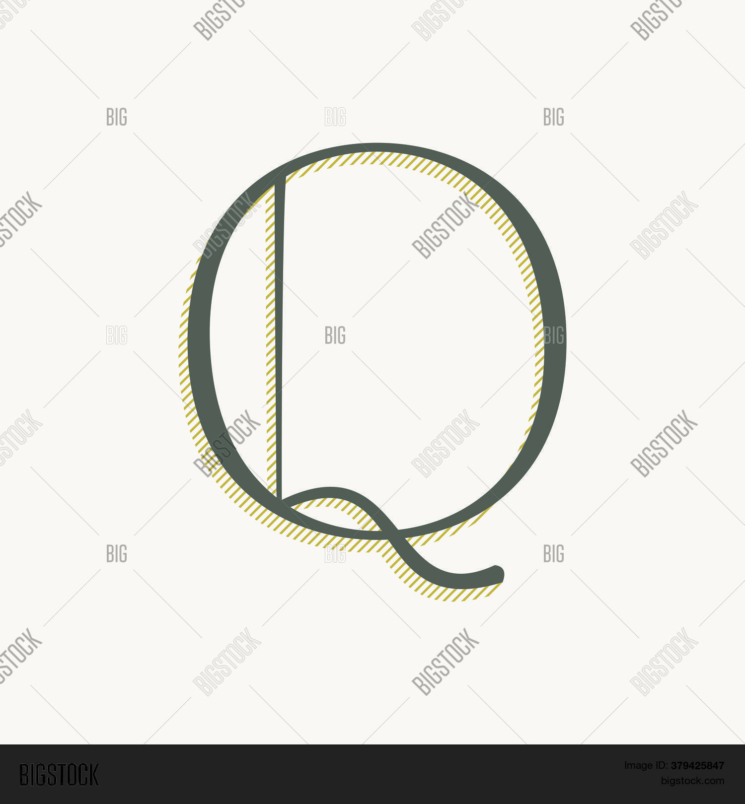 Elegant Q Letter Vector & Photo (Free Trial) | Bigstock