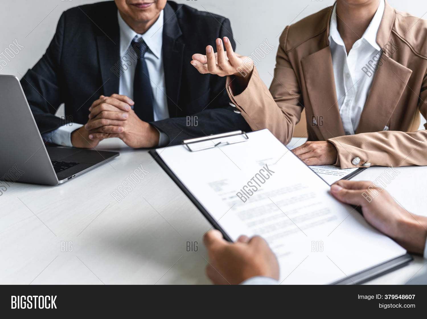 Job Interview, Two Image & Photo (Free Trial) | Bigstock