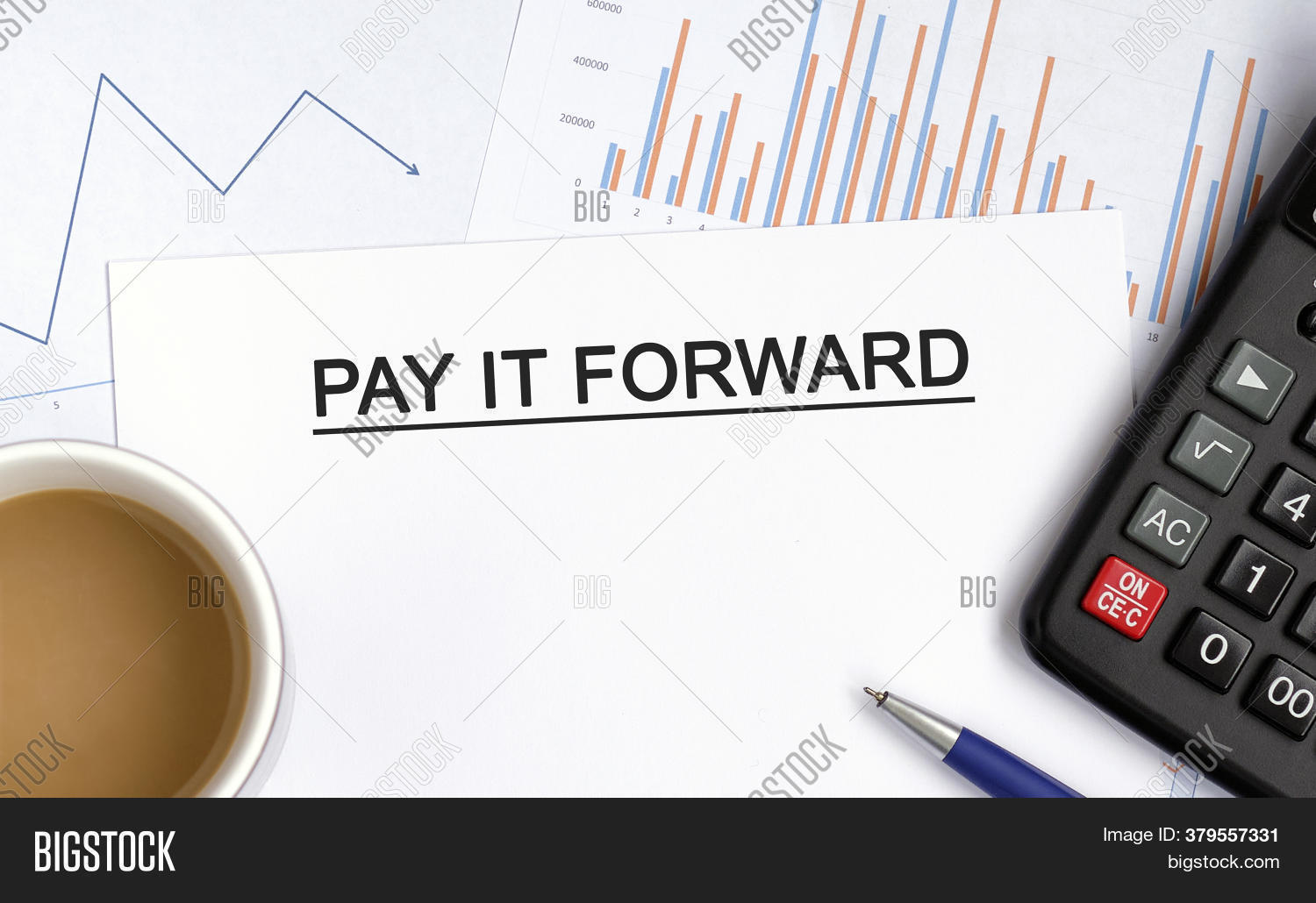 Pay Forward Document Image & Photo (Free Trial) | Bigstock