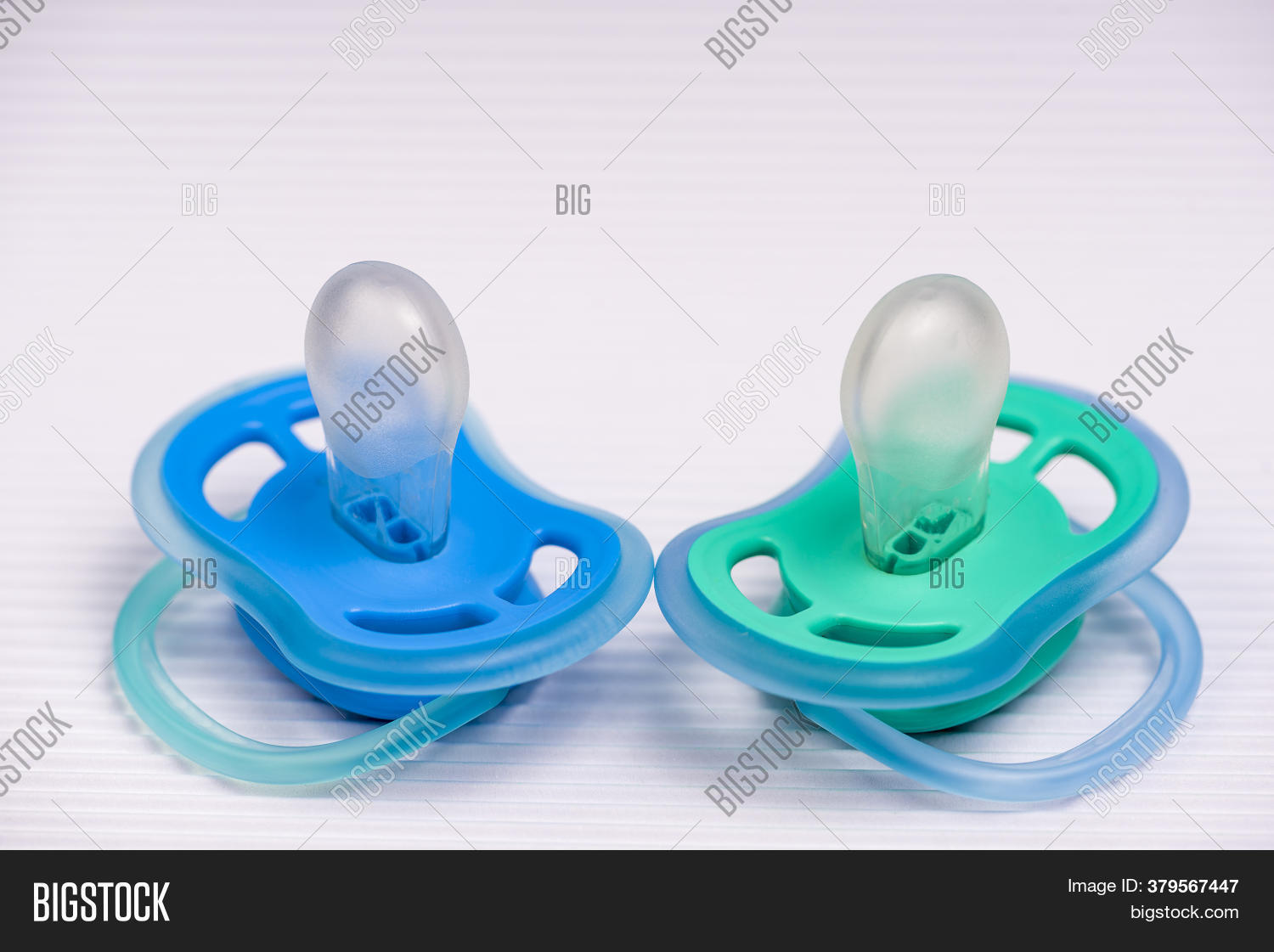 Blue Pacifier Isolated Image & Photo (Free Trial) | Bigstock