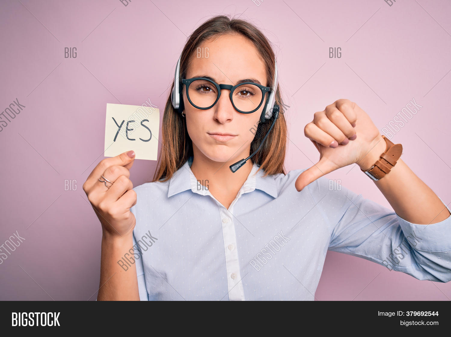 Beautiful Call Center Image & Photo (Free Trial) | Bigstock