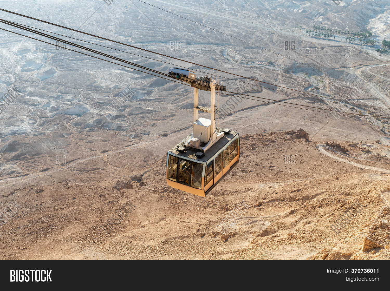 Cable Car Cabin Moves Image & Photo (Free Trial) | Bigstock