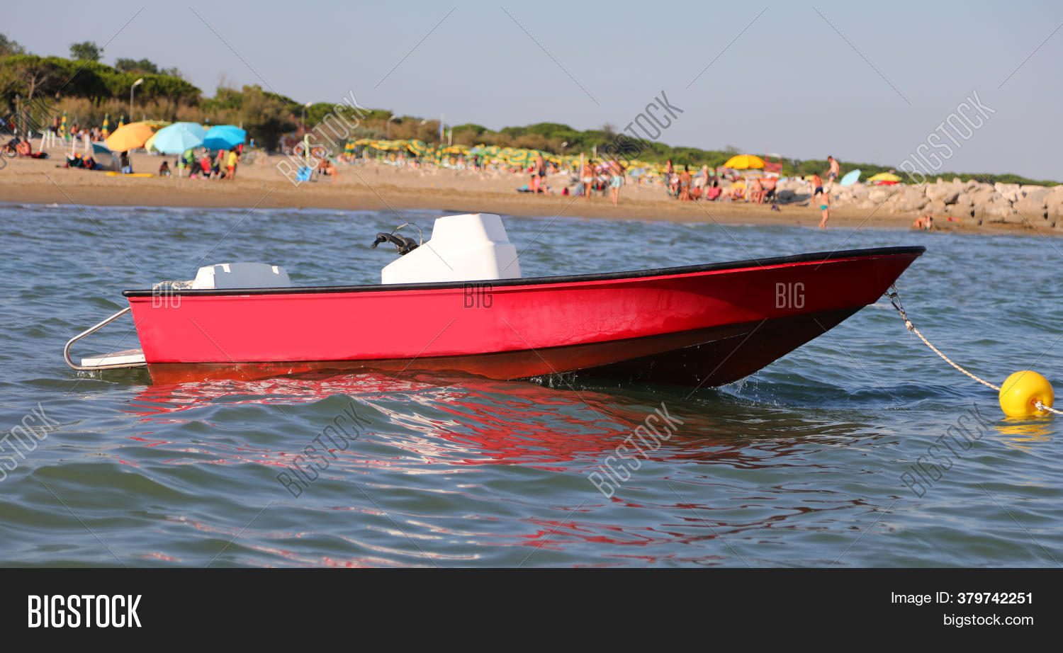 Red Motorboat Rescue Image & Photo (Free Trial) | Bigstock
