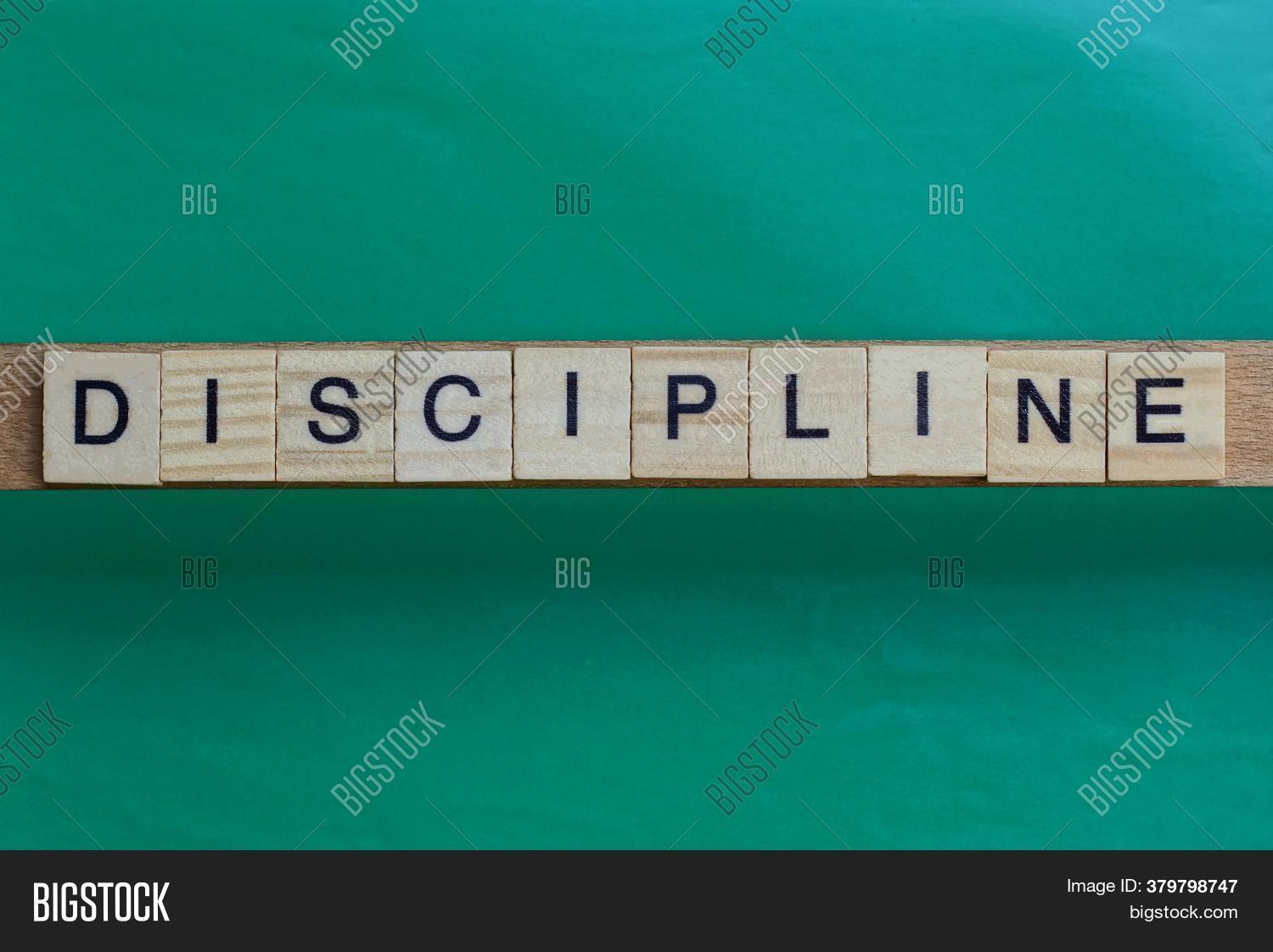 Gray Word Discipline Image & Photo (Free Trial) | Bigstock