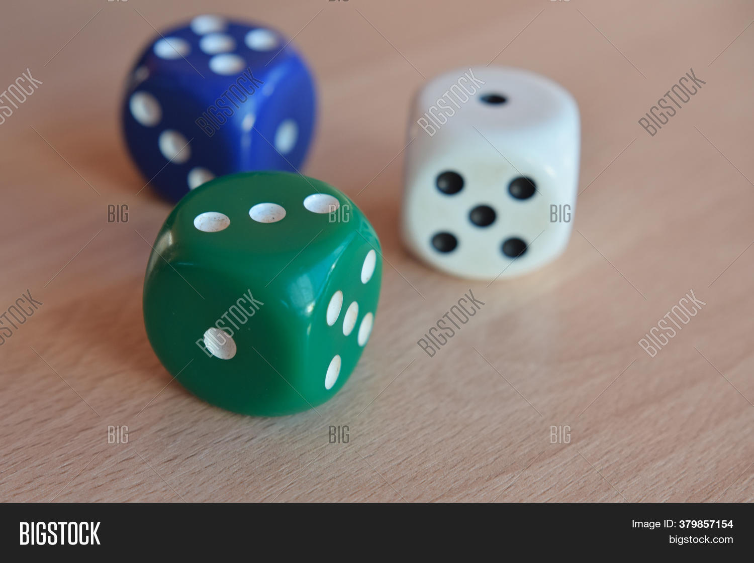 Dice Different Colors Image & Photo (Free Trial) | Bigstock