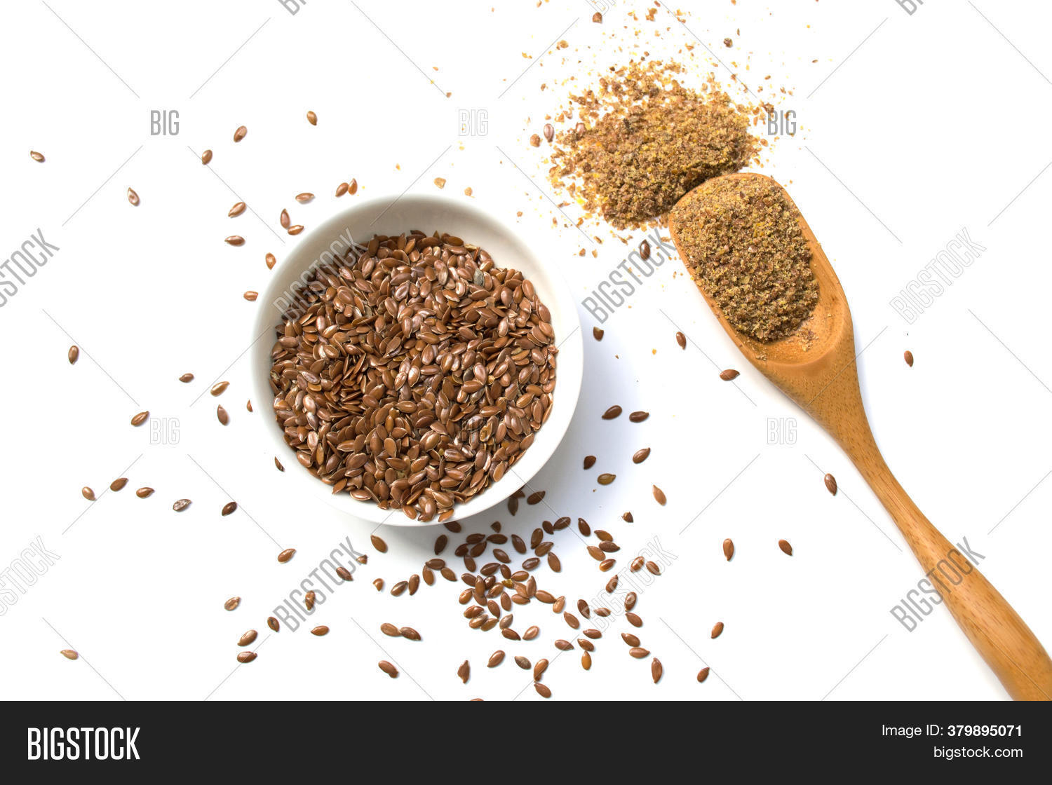 Flax Seeds. Flaxseed Image & Photo (Free Trial) | Bigstock