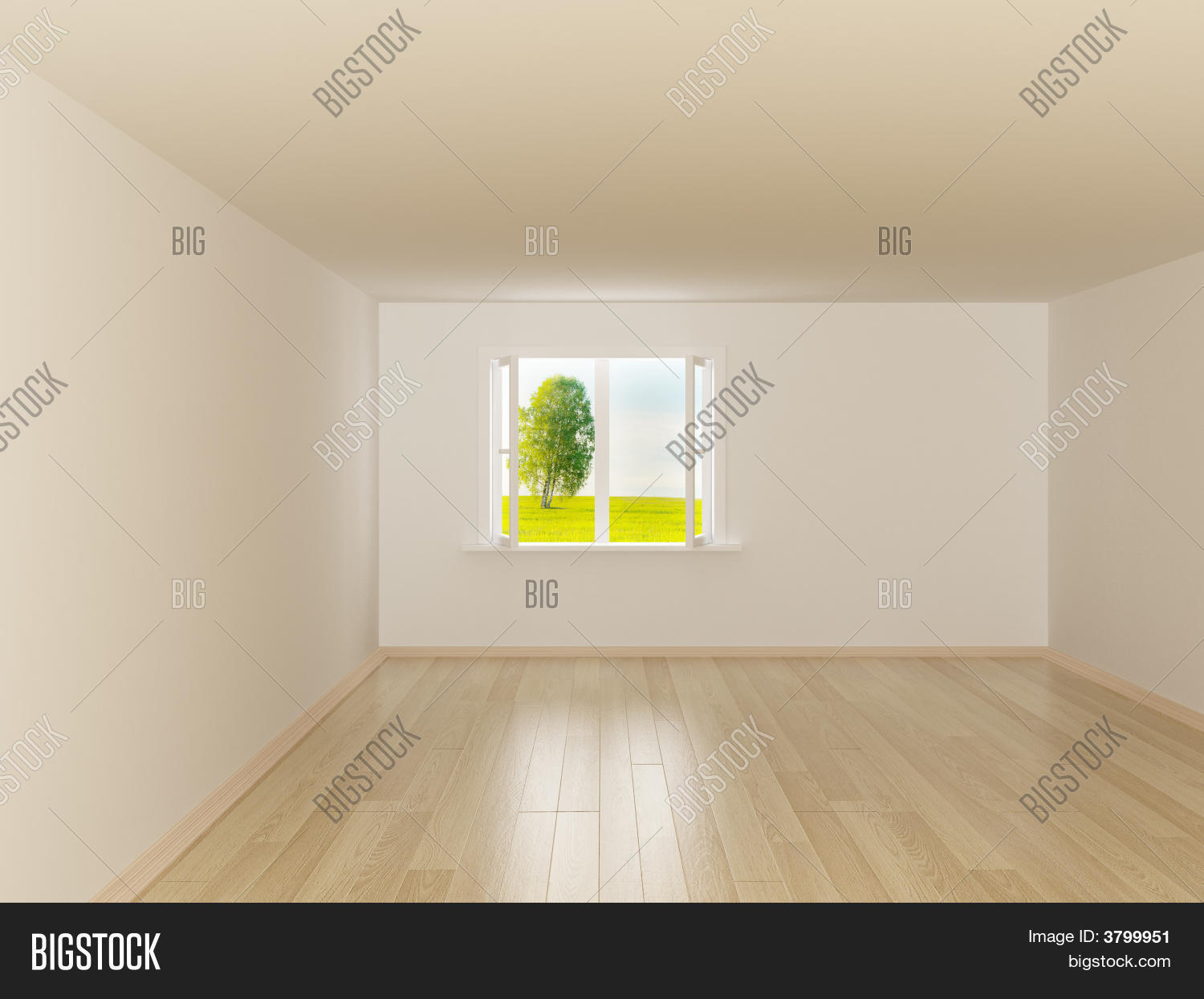 Empty Room. Landscape Image & Photo (Free Trial) | Bigstock