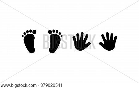 Childs Foot Hand Vector & Photo (Free Trial) | Bigstock