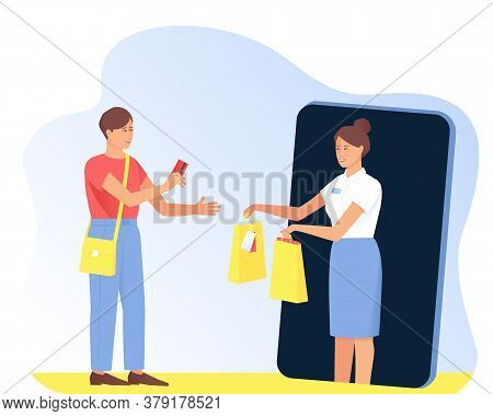 Online Buyer Cartoon