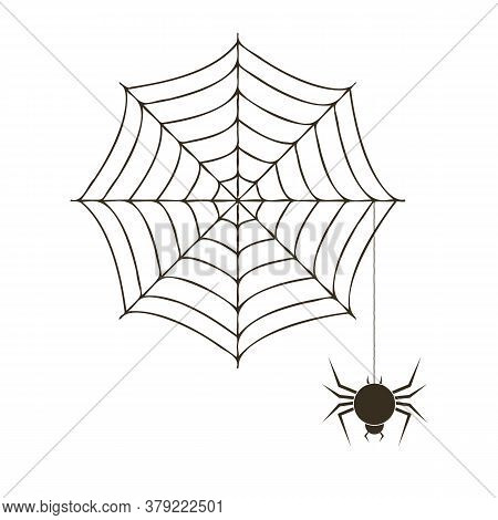 Creepy Spider Web Vector & Photo (Free Trial) | Bigstock