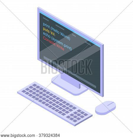 Computer Operating Vector & Photo (Free Trial) | Bigstock