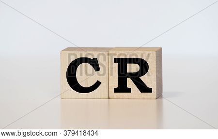 Cr Word Background On Image & Photo (Free Trial) | Bigstock