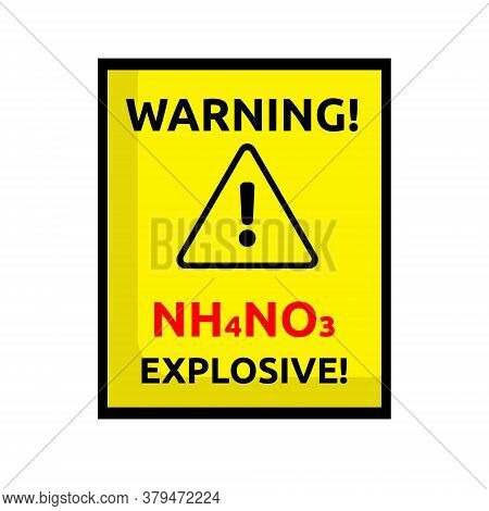 Hazard Warning Sign. Vector & Photo (Free Trial) | Bigstock